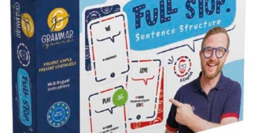 Let's play in English - Full Stop. Sentence Structure (A2-B1)